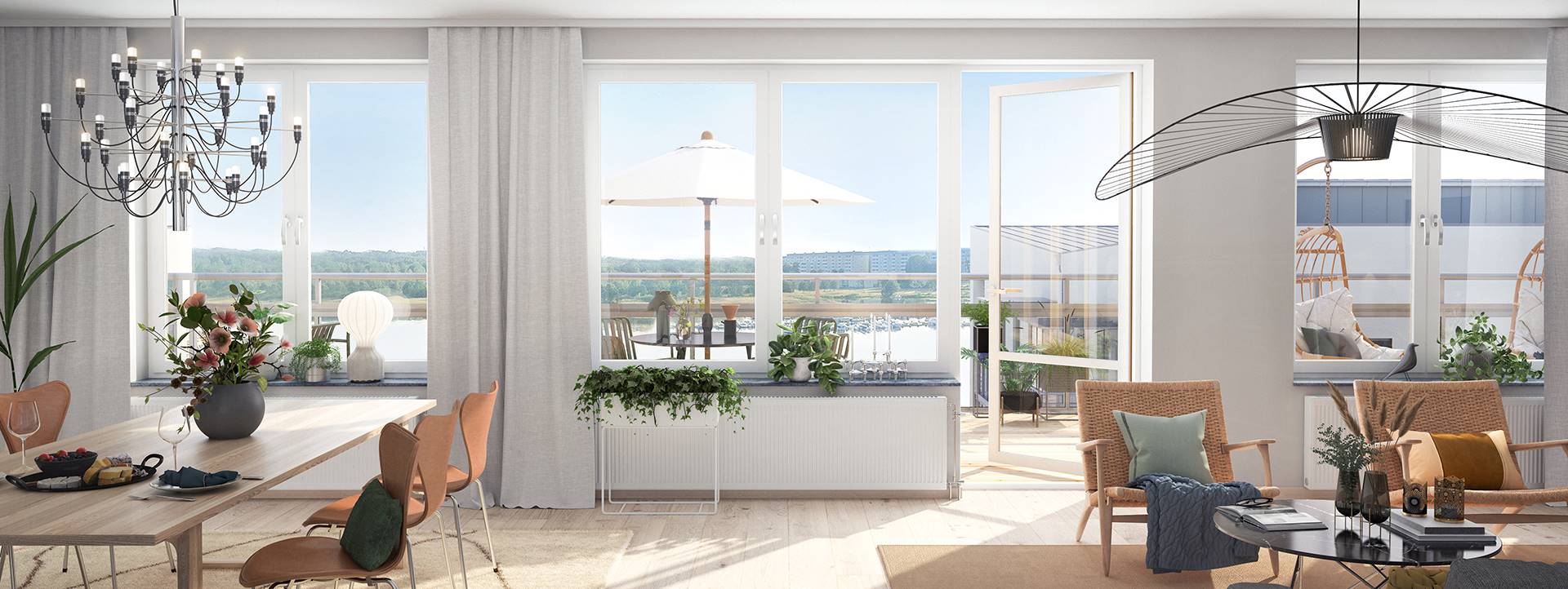 Bostadsrätter i Inre Hamnen | Karlstad | Skanska bostad